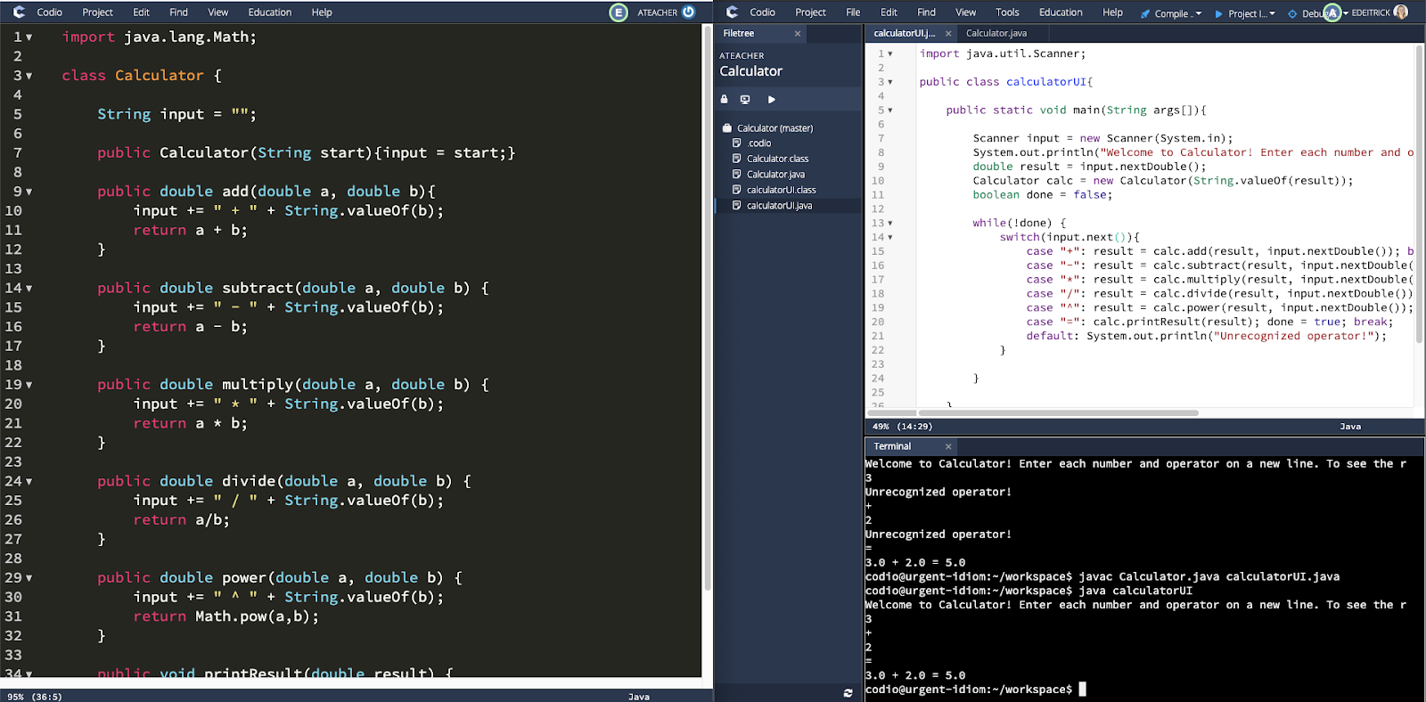 Online Code Collaboration with Cursor Presence | Codio