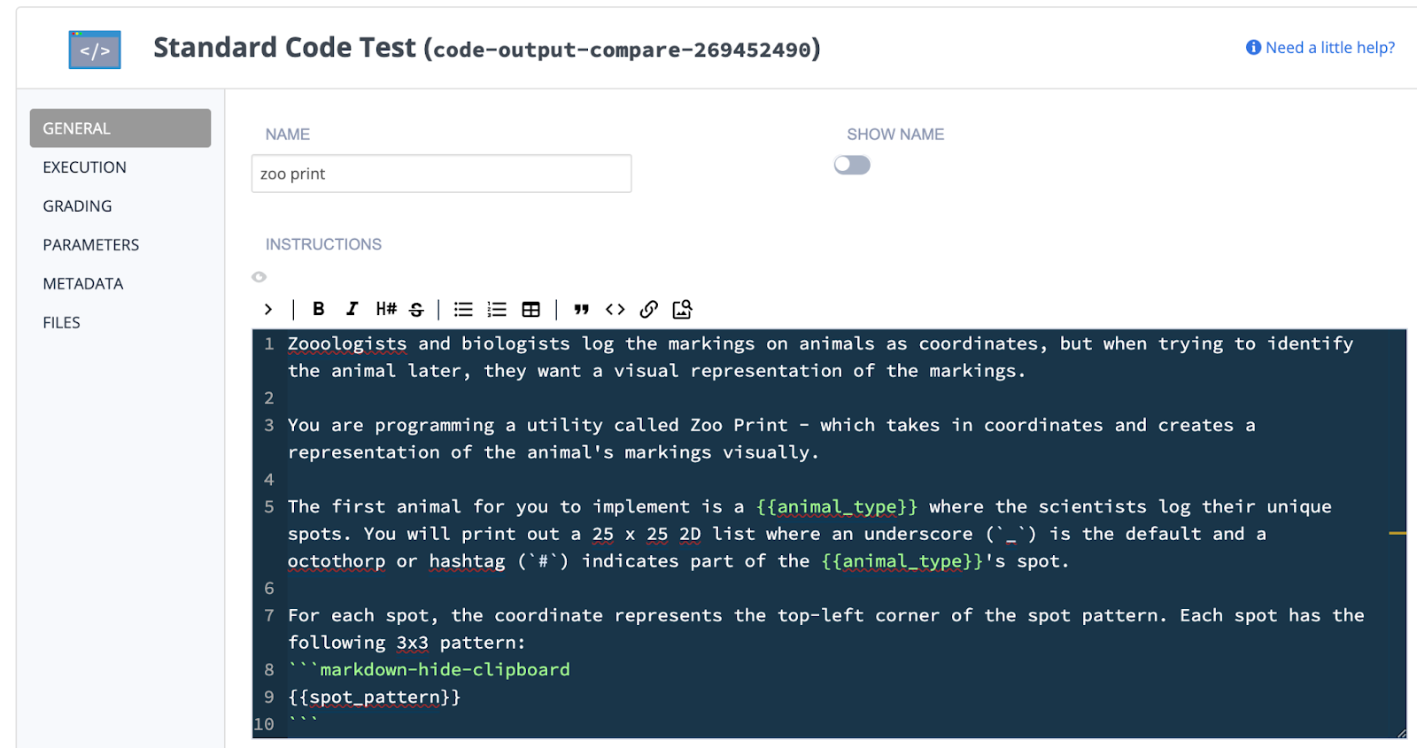 Individualizing Student Assessments with Parameterized Assessments