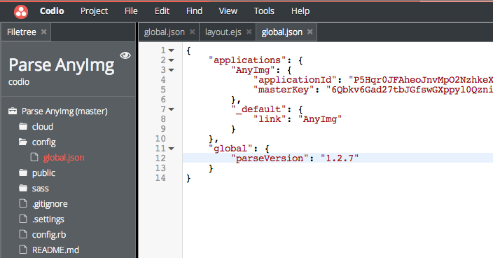 Support for Parse Integration and Deployment